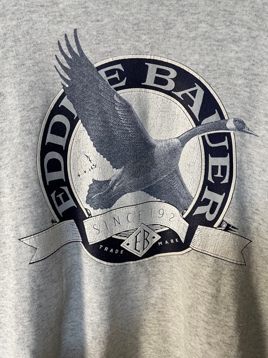 Eddie Bauer GS sport 80s プリントスウェット エディーバウアー Eddie Bauer GS sport 80s プリントスウェット エディーバウアー
