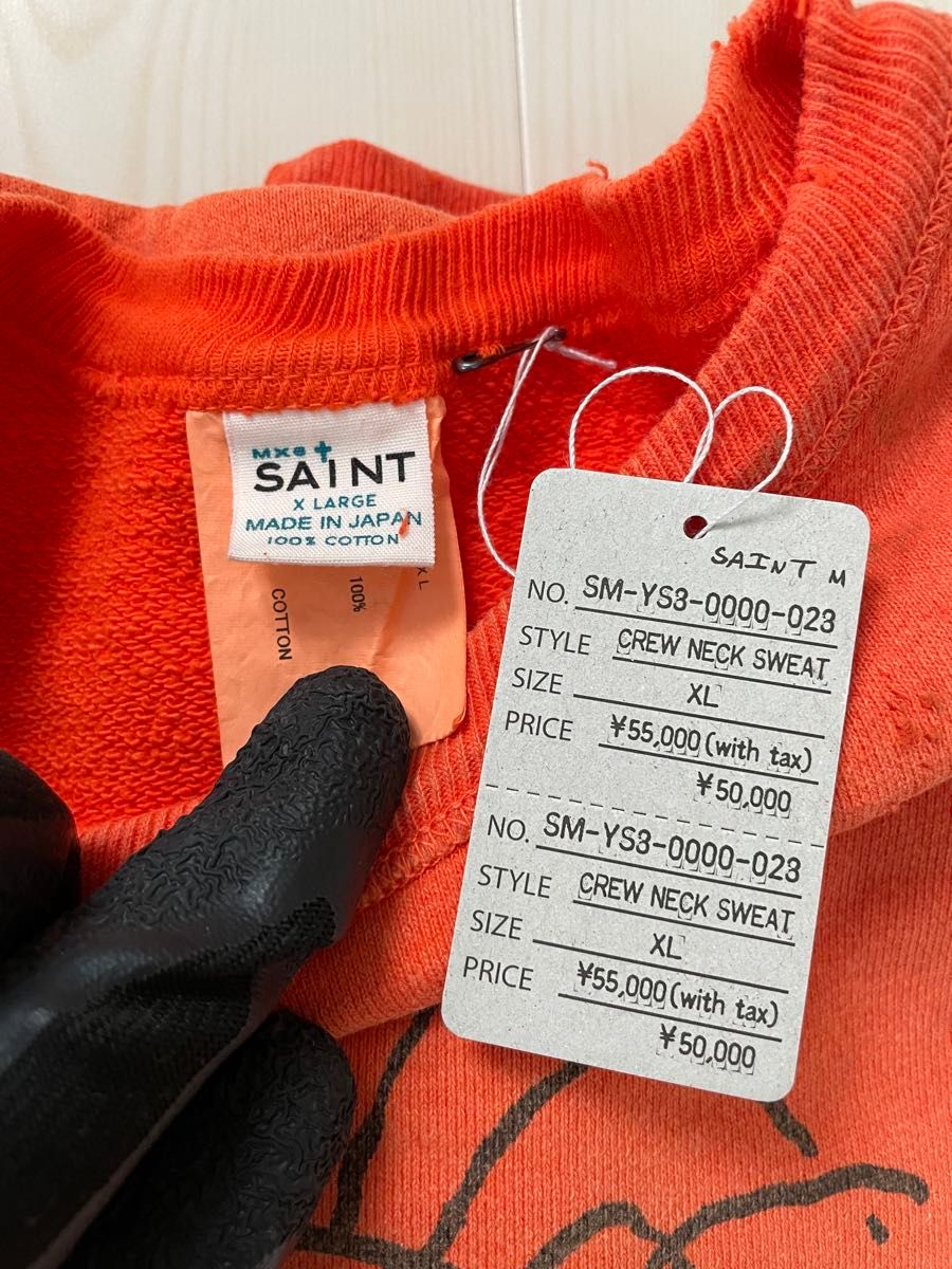 GW特価】セントマイケル SAINT MICHAEL クルーネックスウェット GW特価】セントマイケル SAINT MICHAEL クルーネックスウェット