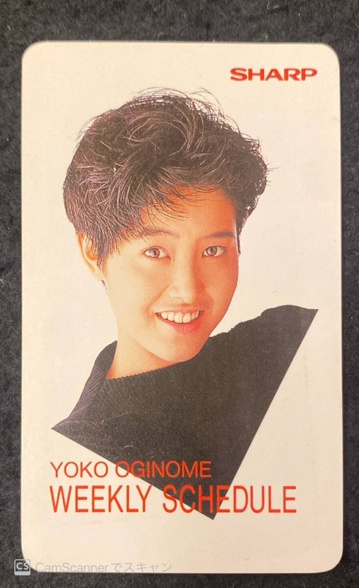 Yahoo!オークション - 【503ポケットカレンダー】荻野目洋子 SHARP シ...