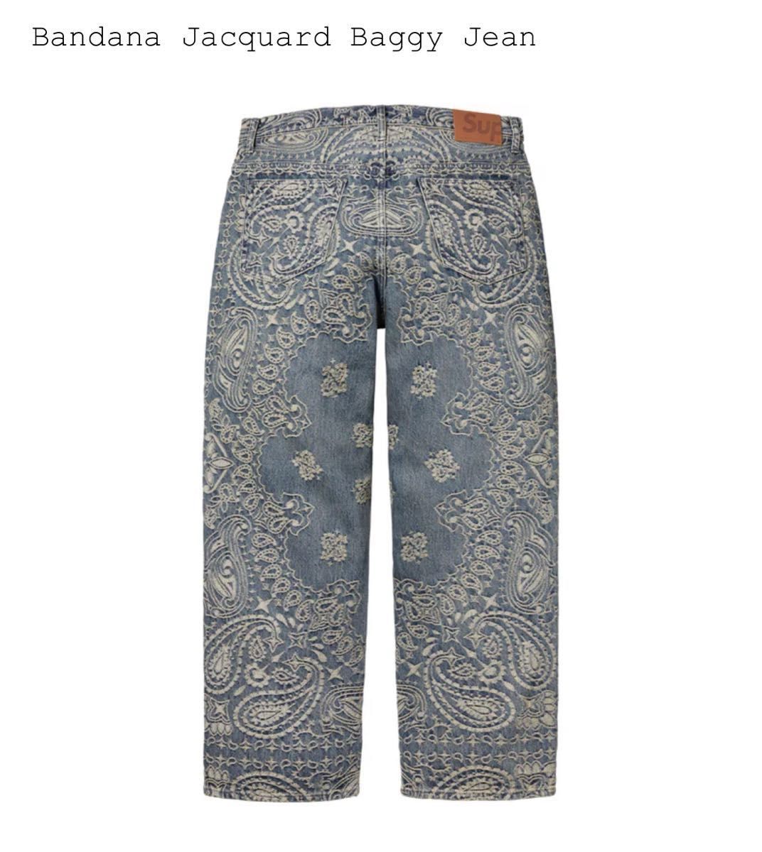 Supreme Bandana Jacquard Baggy Jean 30 Blue ブルー バギー Supreme Bandana Jacquard Baggy Jean 30 Blue ブルー バギー
