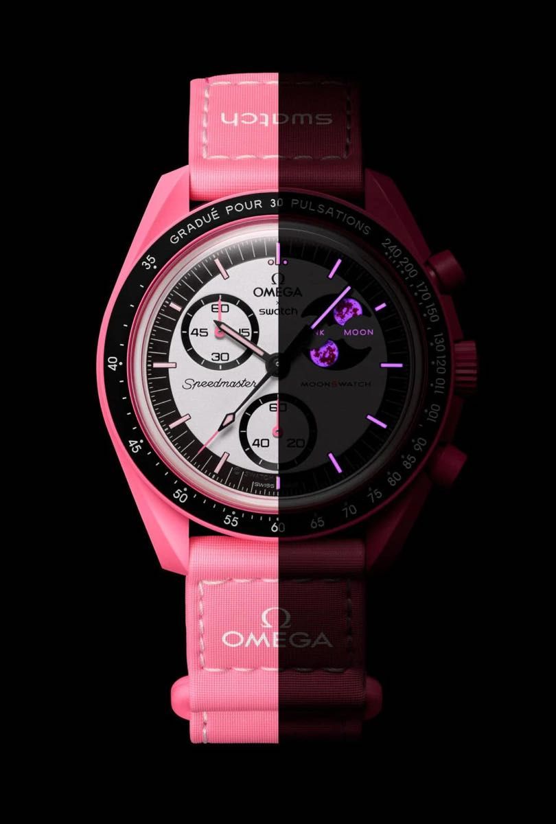 OMEGA×Swatch MoonSwatch Mission to Moonshine Gold ピンク 未 OMEGA×Swatch MoonSwatch Mission to Moonshine Gold ピンク 未