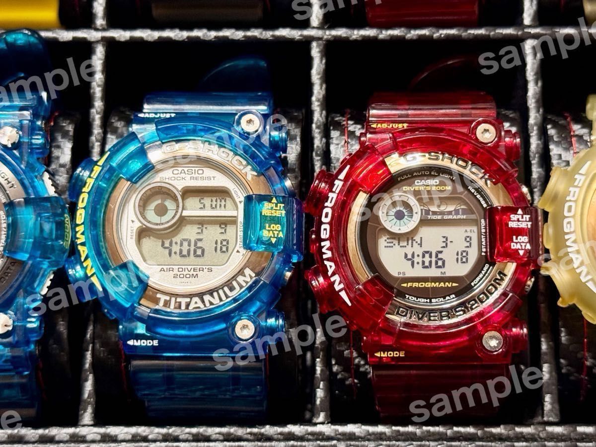 G-SHOCK フロッグマン DW-8200 ベルト&ベゼル クリアレッド G G-SHOCK フロッグマン DW-8200 ベルト&ベゼル クリアレッド G
