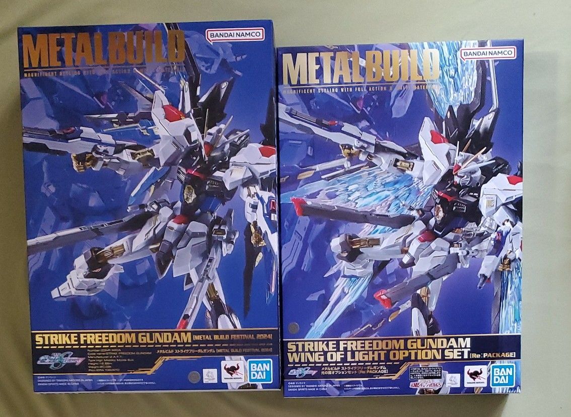 未使用品】メタルビルド ストライクフリーダム メタルビルド 未使用品】メタルビルド ストライクフリーダム メタルビルド