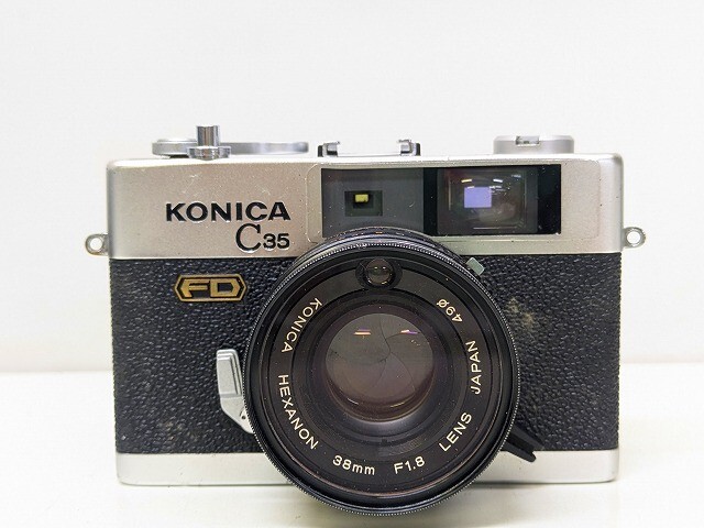 A249-X1C-512 Konica コニカ C35FD フィルムカメラ HEXANON 38mm A249-X1C-512 Konica コニカ C35FD フィルムカメラ HEXANON 38mm