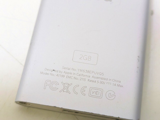 Yahoo!オークション - W612-N37-2877 Apple アップル A1199 iPod nano ...