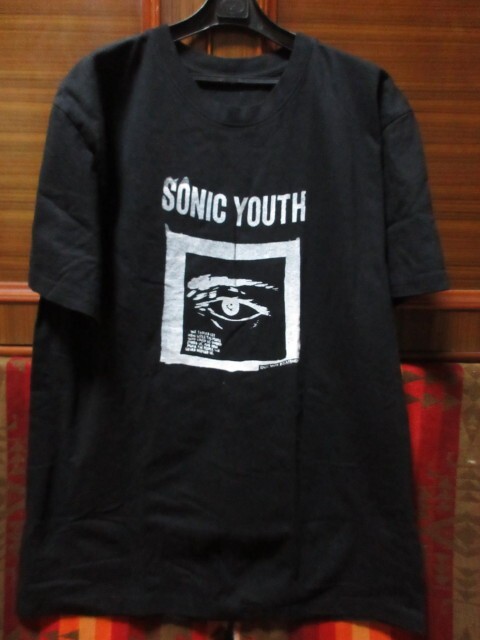 00s ビンテージ Sonic Youth ソニックユース バンド Tシャツ 手 00s ビンテージ Sonic Youth ソニックユース バンド Tシャツ 手