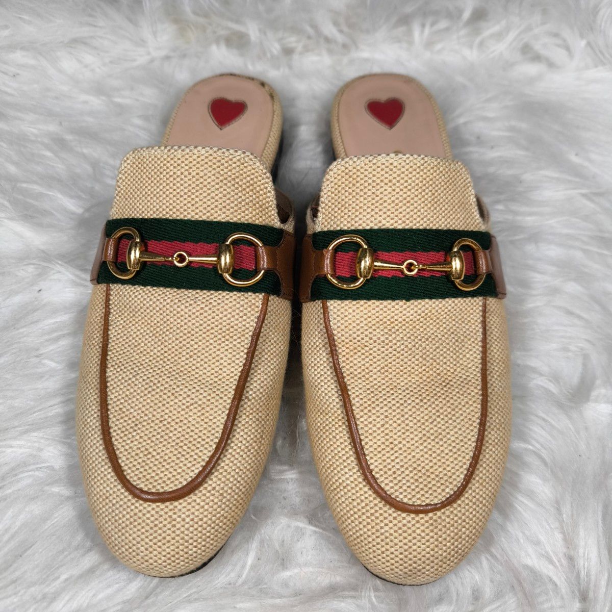 アッパー美品【GUCCI】プリンスタウン 35 シェリーライン ホース アッパー美品【GUCCI】プリンスタウン 35 シェリーライン ホース