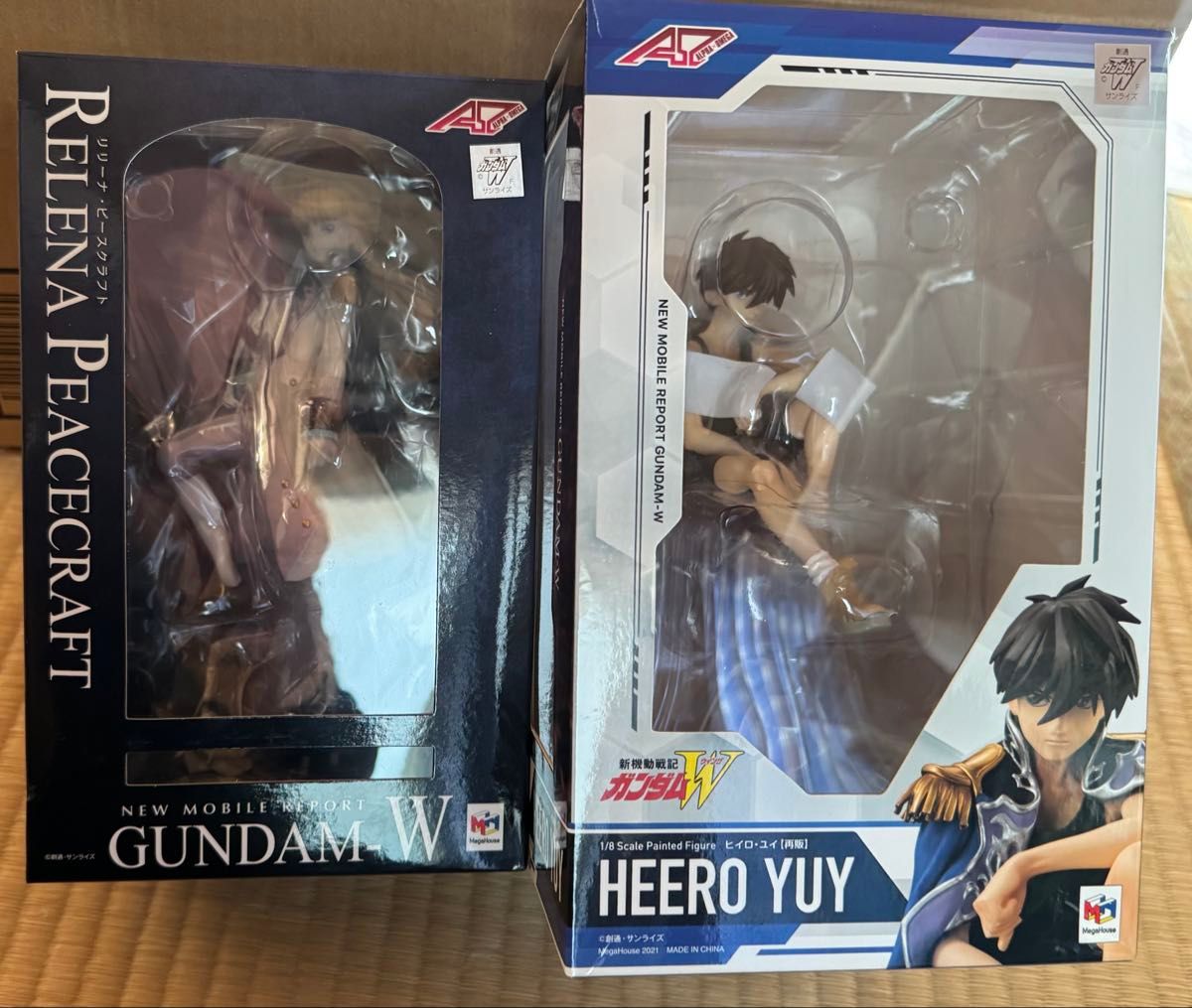 アルファオメガ ガンダムW ヒイロ・ユイ & リリーナ・ピース アルファオメガ ガンダムW ヒイロ・ユイ & リリーナ・ピース