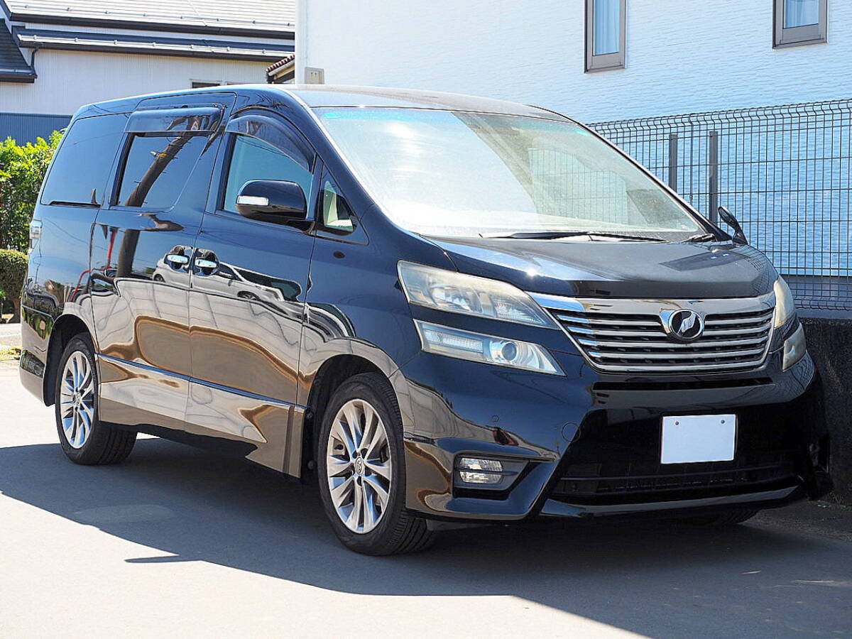 Yahoo!オークション - 車検9年4月 ヴェルファイア 4WD 2.4Zプラチナセ...