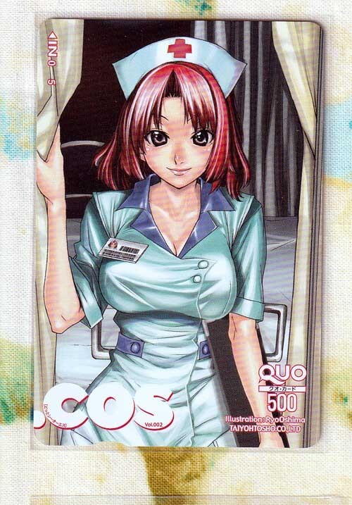 Yahoo!オークション - (Y66-2) 大嶋亮 .COS ナースの美女 クオカード 5...