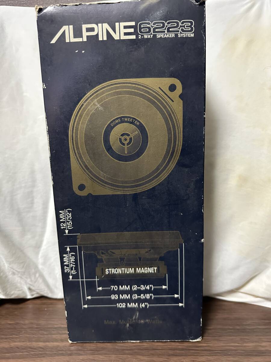 Yahoo!オークション - ALPINE アルパイン 2way スピーカー 6223 10cm