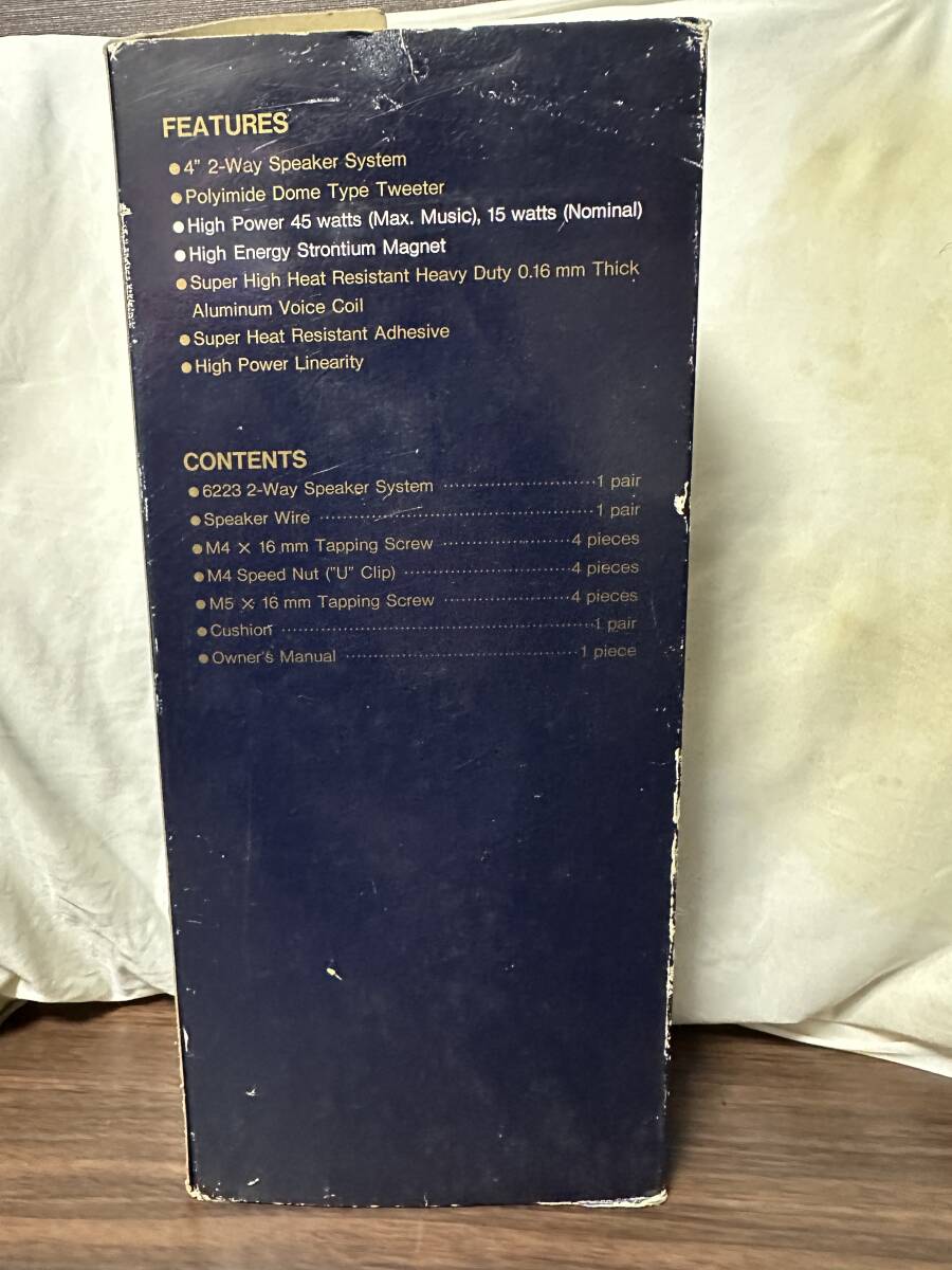 Yahoo!オークション - ALPINE アルパイン 2way スピーカー 6223 10cm