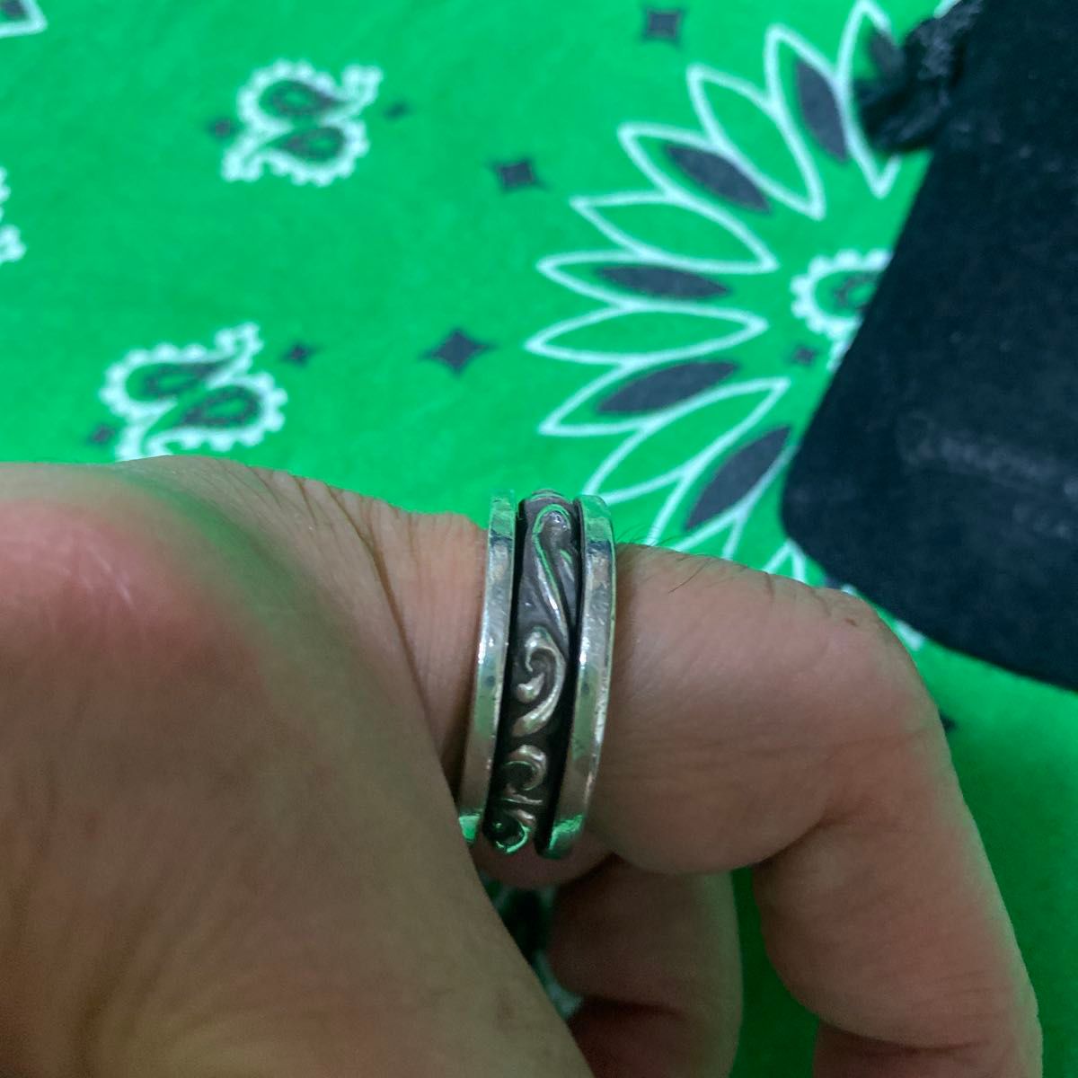 クロムハーツ CHROME HEARTS スピナースクロール リング 指輪 クロムハーツ CHROME HEARTS スピナースクロール リング 指輪
