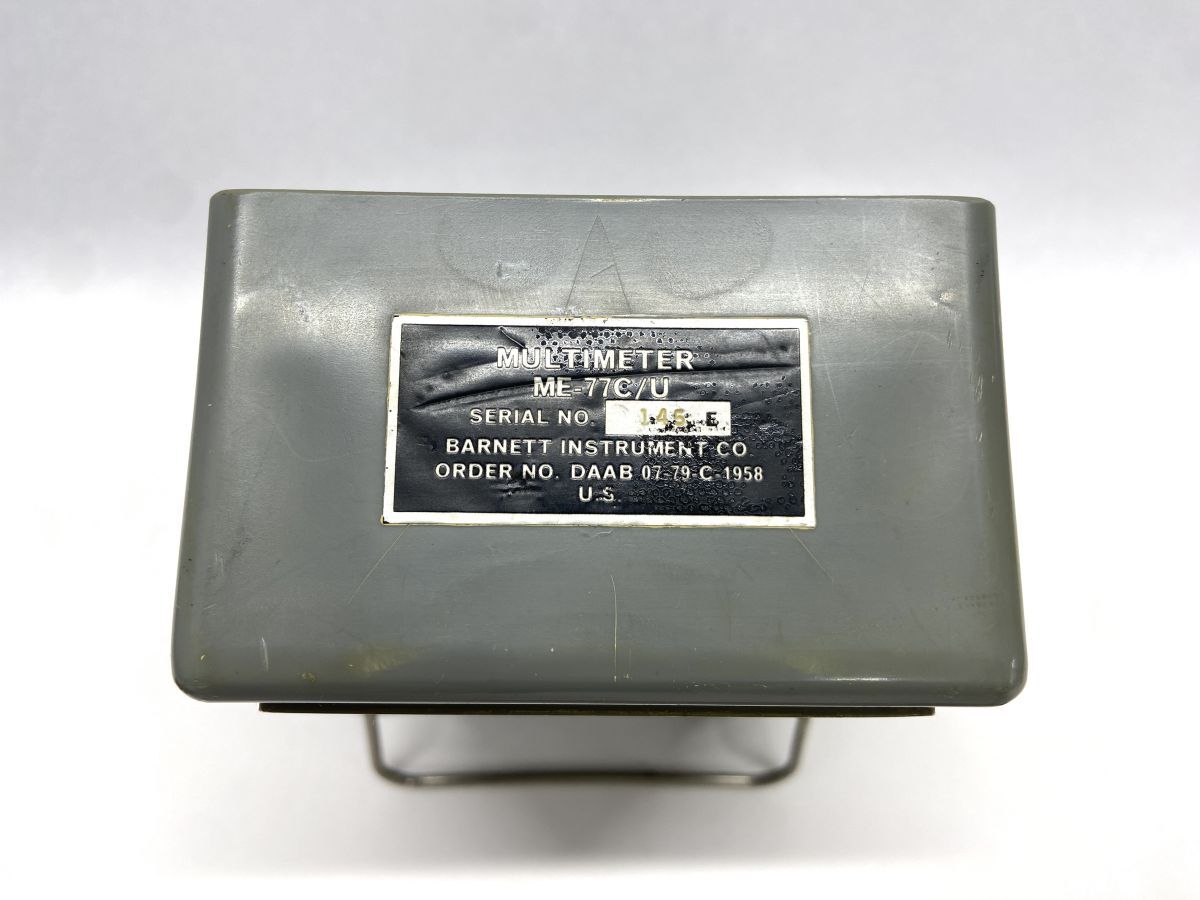 Yahoo!オークション - 【K308】希少品 USA 米軍放出品 マルチメーター ...
