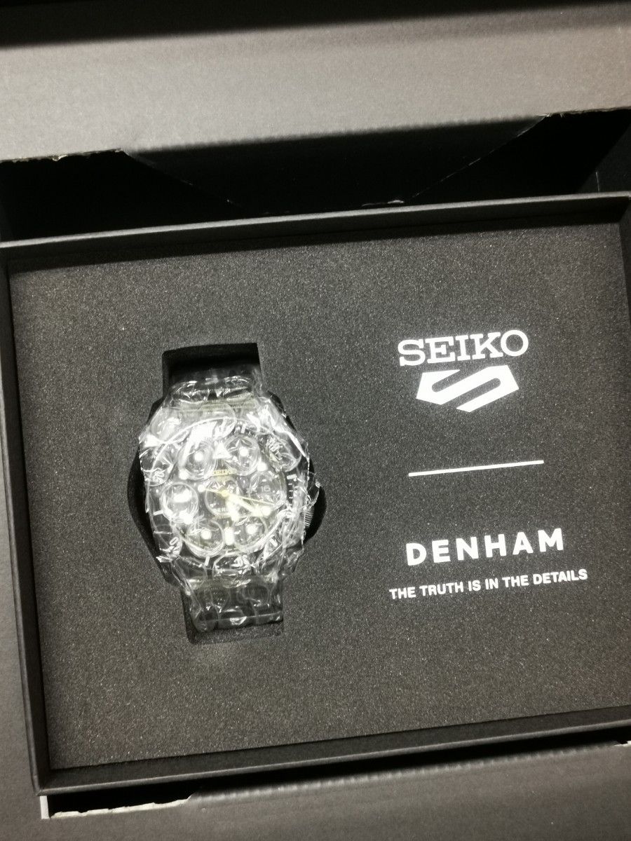 セイコー5 スポーツ デンハム コラボ SBSA283 デニム DENHAM セイコー5 スポーツ デンハム コラボ SBSA283 デニム DENHAM