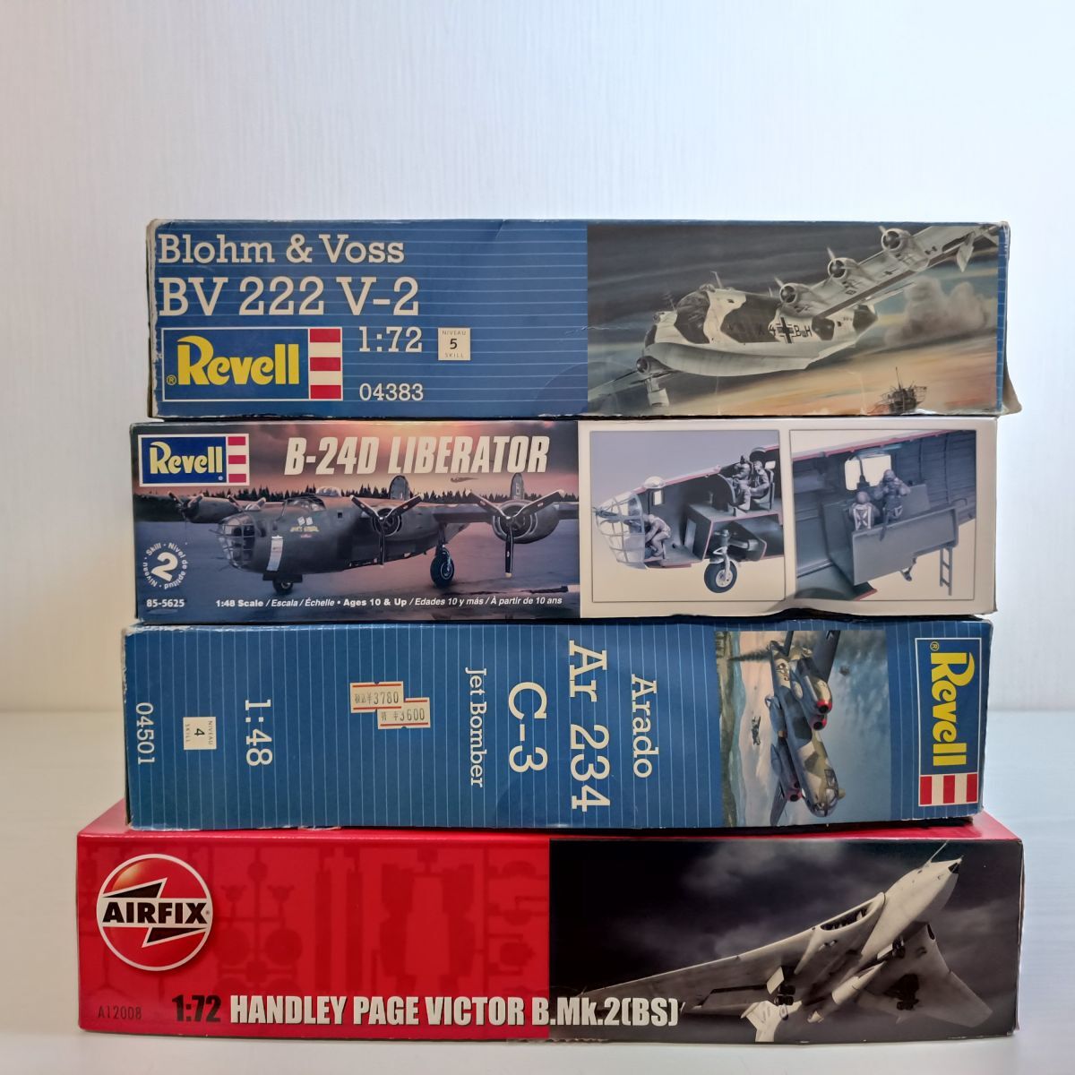 Yahoo!オークション - 桜668【送140】1円～ Revell 1 48 Ar 234 C-3 1...