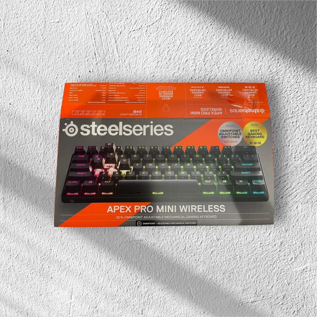 Steelseries APEX PRO MINI WIRELESS ゲーミングキーボード Steelseries APEX PRO MINI WIRELESS ゲーミングキーボード
