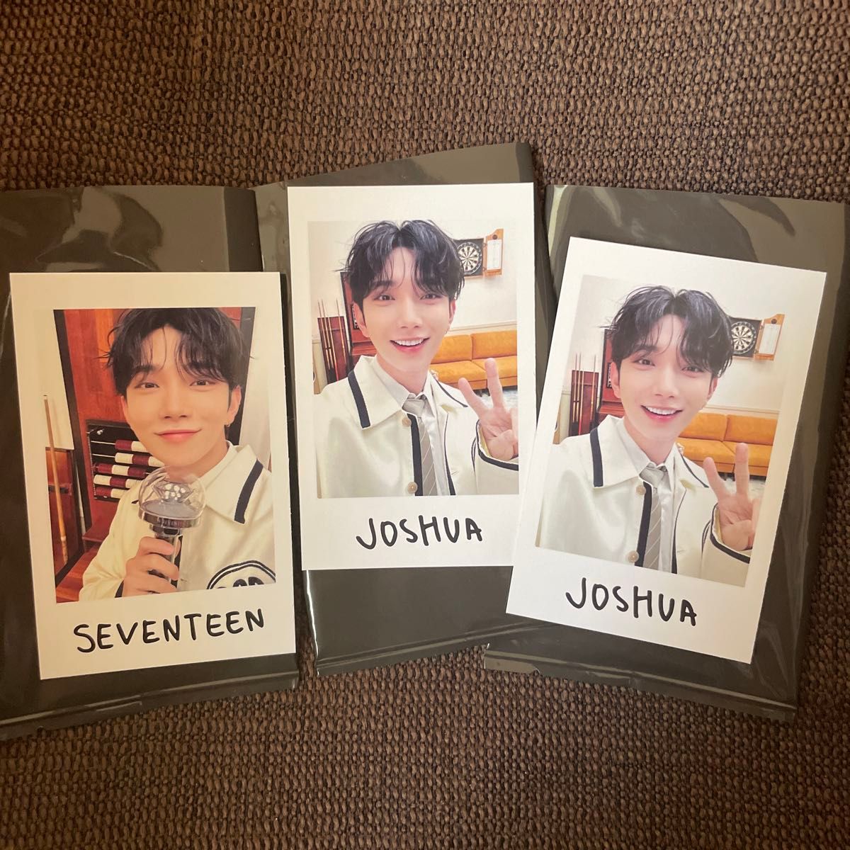 SEVENTEEN ジョシュア INSTANT PHOTO STICKER CARD HOLIDAY SEVENTEEN ジョシュア INSTANT PHOTO STICKER CARD HOLIDAY