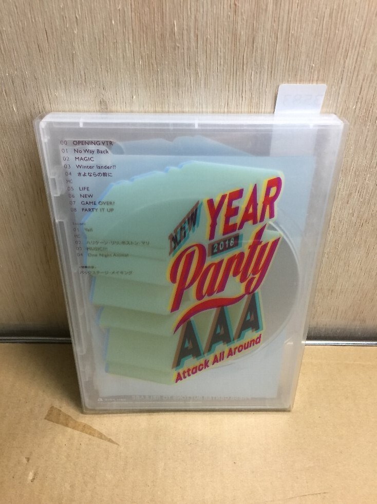 Yahoo!オークション - 3583 DVD AAA 「NEW YEAR PARTY 2018」