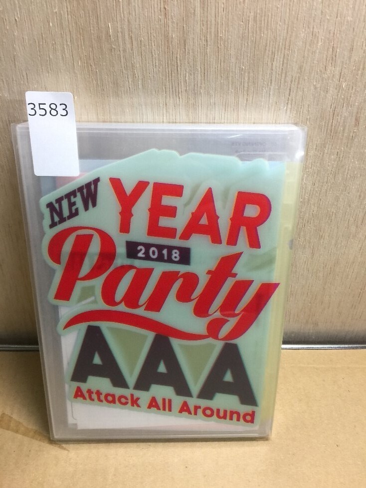 Yahoo!オークション - 3583 DVD AAA 「NEW YEAR PARTY 2018」