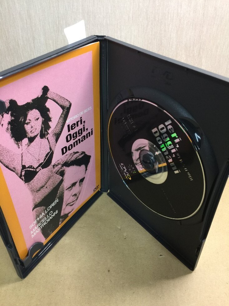 Yahoo!オークション - 3667 DVD 「昨日・今日・明日」 ソフィア・ロー...