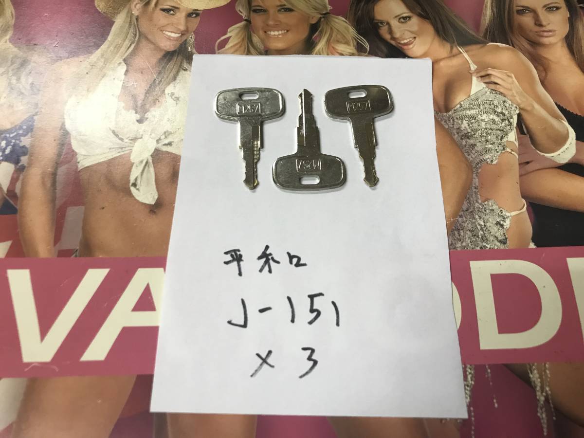 Yahoo!オークション - 平和 J151 4号機麻雀物語 設定キー2本 コピーキ...