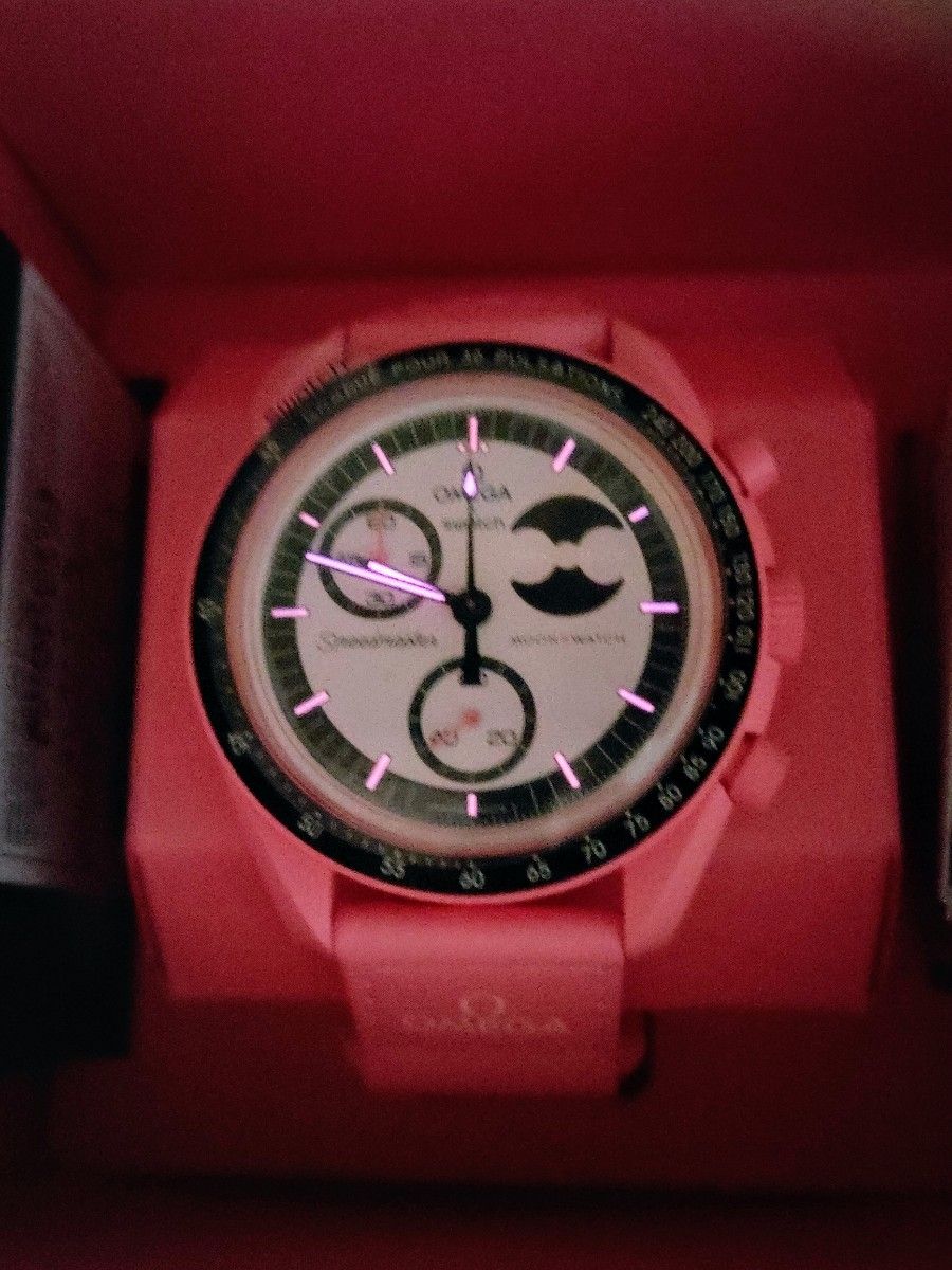 Swatch x OMEGA MISSION TO THE PINK MOONPHASE|Yahoo!フリマ Swatch x OMEGA MISSION TO THE PINK MOONPHASE|Yahoo!フリマ