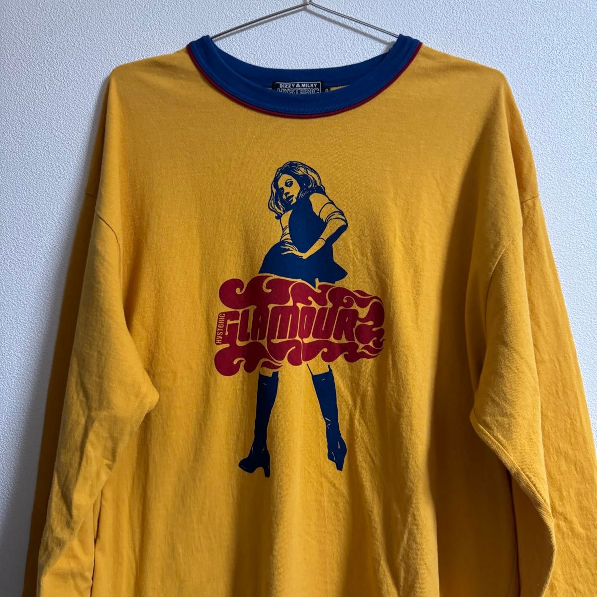 HYSTERIC GLAMOUR 長袖Tシャツ ヴィクセンガール リンガー HYSTERIC GLAMOUR 長袖Tシャツ ヴィクセンガール リンガー
