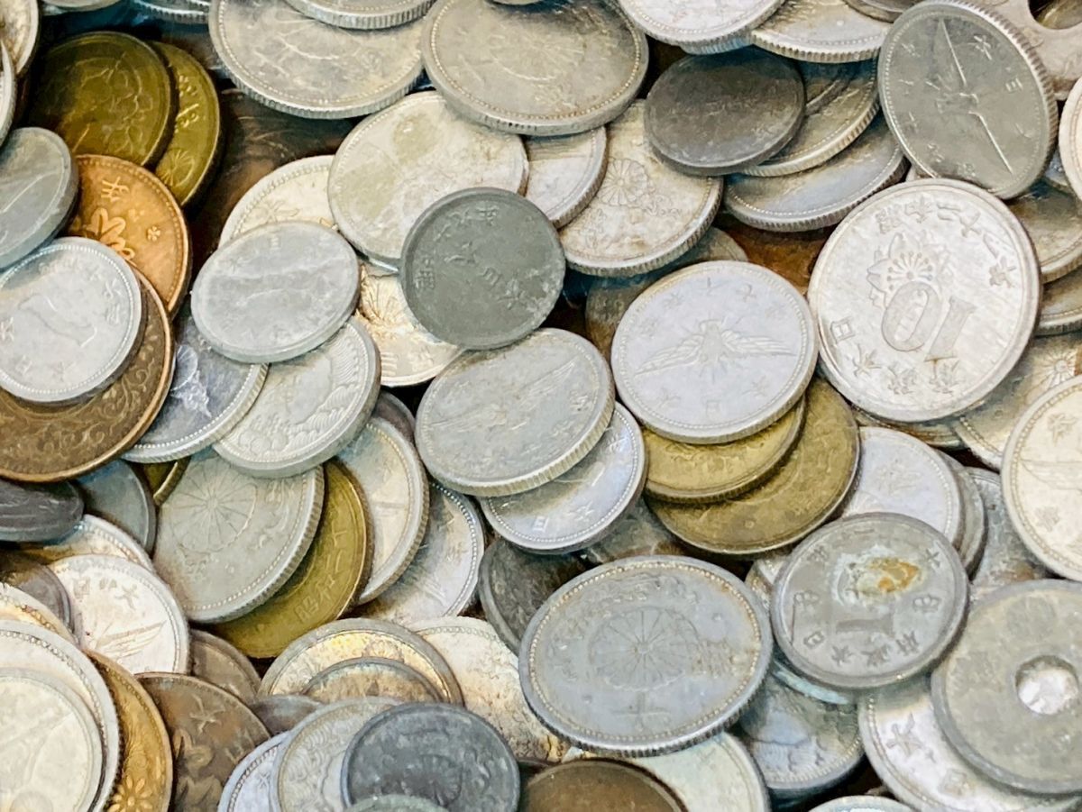 Yahoo!オークション - kms04 日本古銭 メダル 約5kg以上 大量おまとめ ...