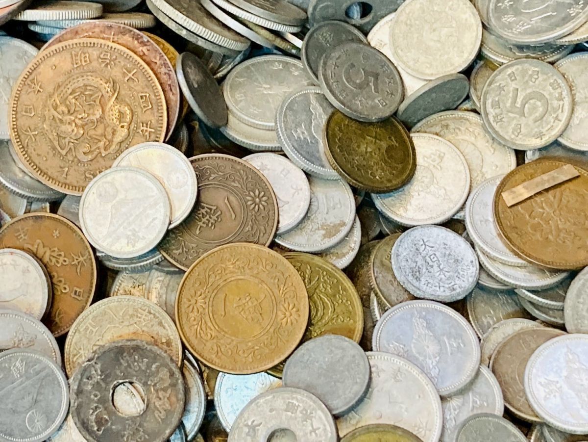 Yahoo!オークション - kms04 日本古銭 メダル 約5kg以上 大量おまとめ ...