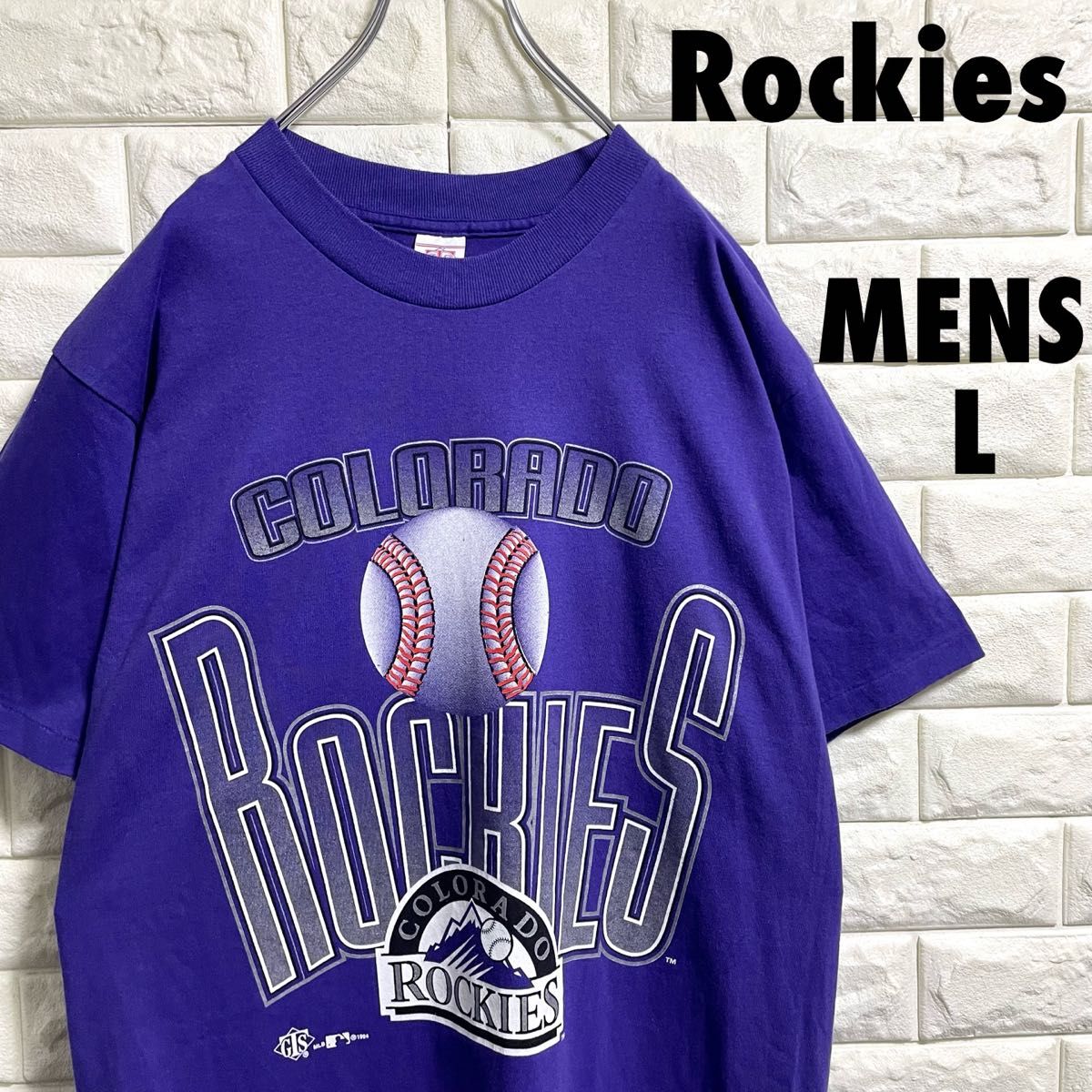 90s GTS MLB ロッキーズ Tシャツ USA製 メンズLサイズ|Yahoo 90s GTS MLB ロッキーズ Tシャツ USA製 メンズLサイズ|Yahoo