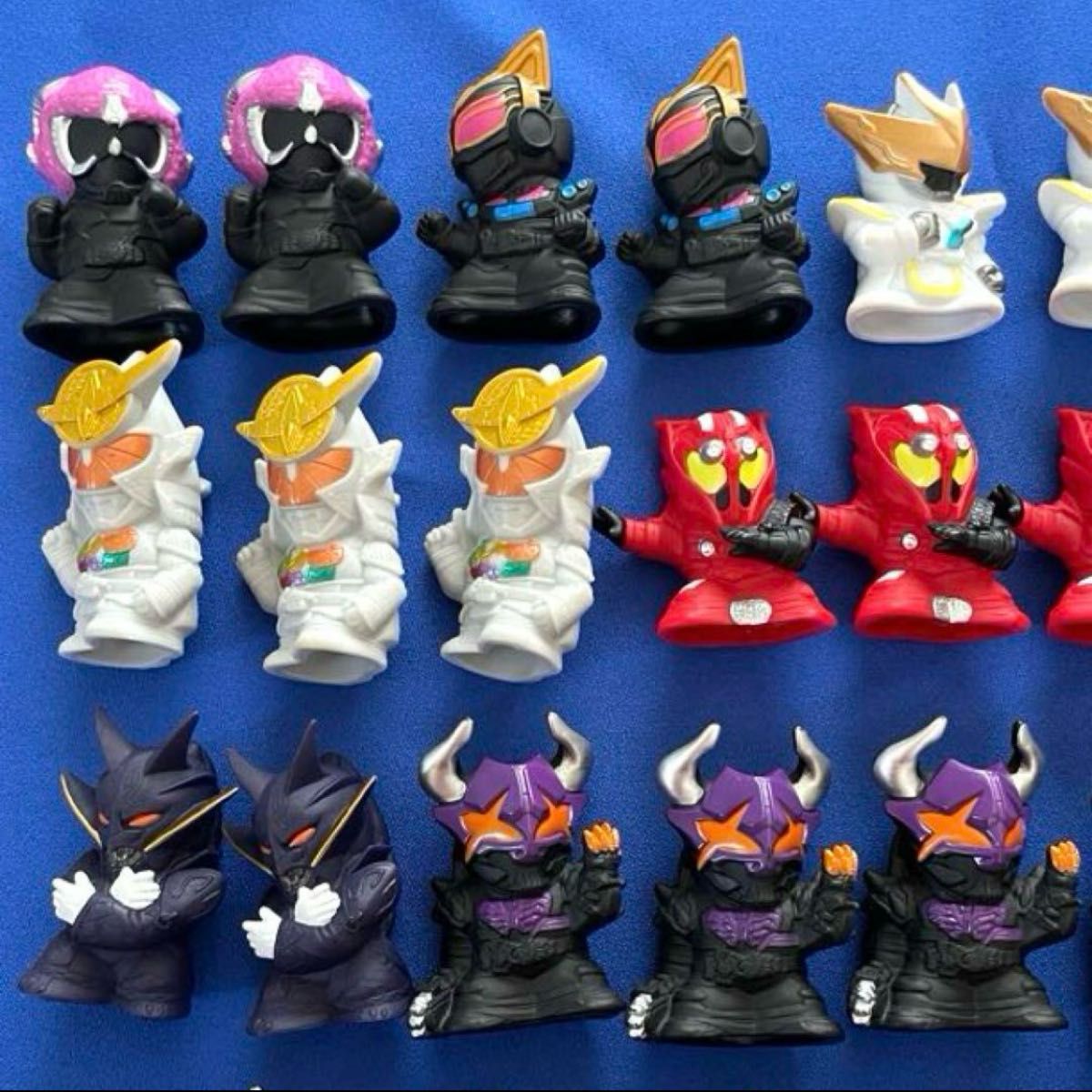仮面ライダー 指人形 まとめ売り フィギュア 36種59点セット 仮面ライダー 指人形 まとめ売り フィギュア 36種59点セット
