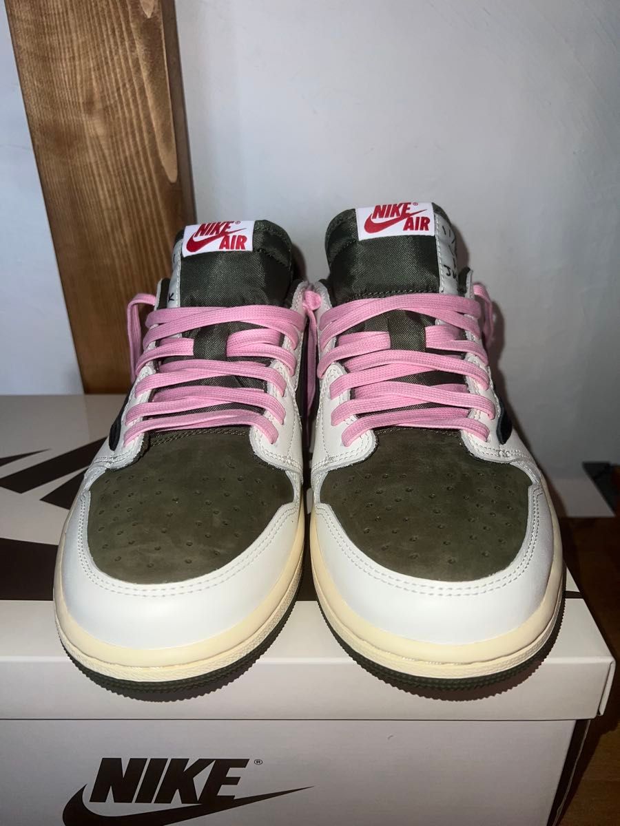 NIKE エアジョーダン1LOW OGSP Travis Scott オリーブ|Yahoo NIKE エアジョーダン1LOW OGSP Travis Scott オリーブ|Yahoo