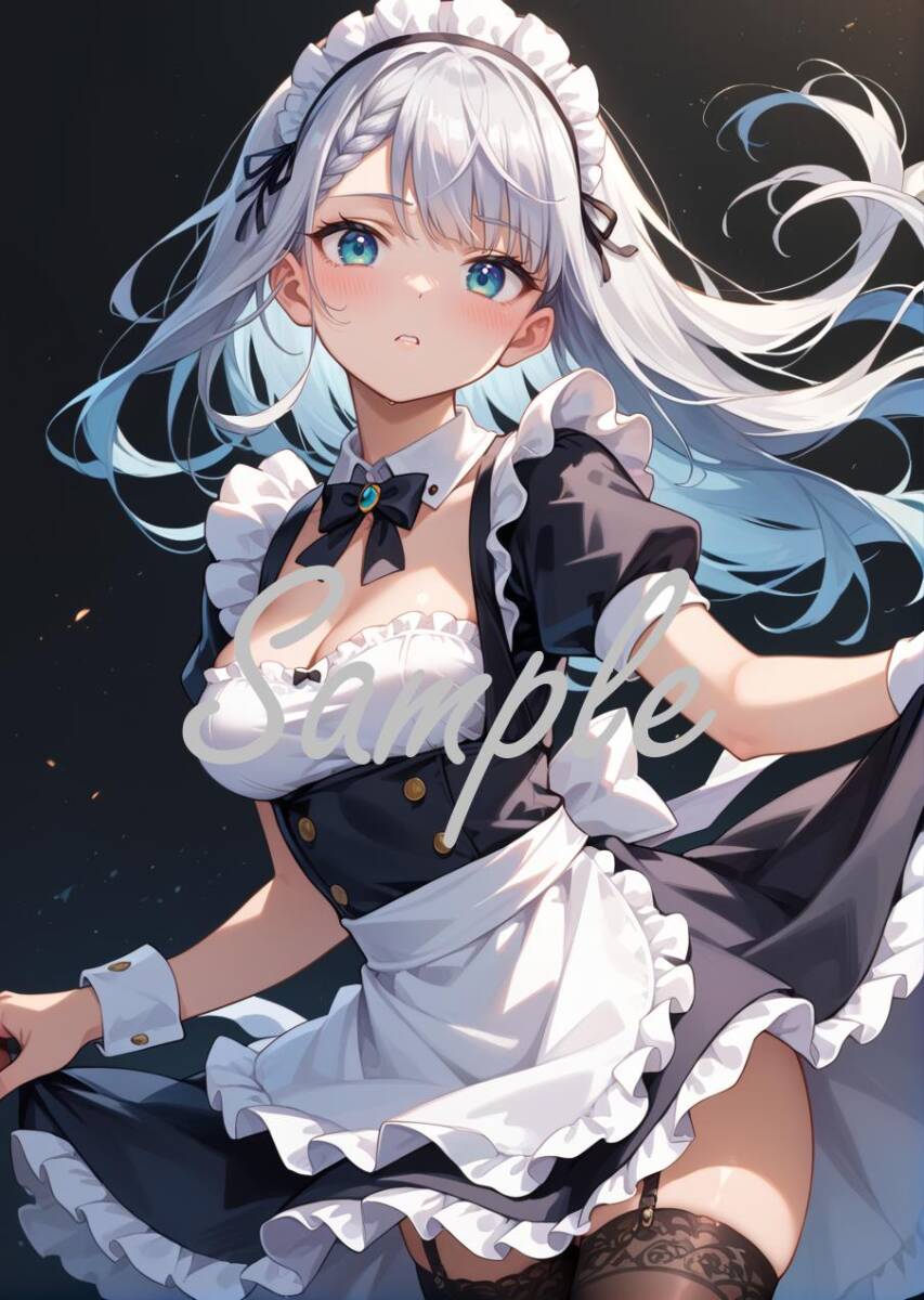 Yahoo!オークション - 【特典あり】 美少女 コスプレ メイド イラスト ...