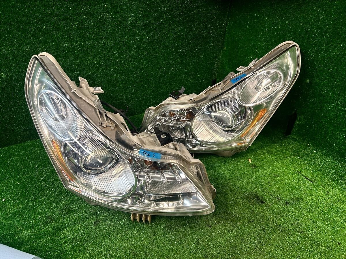 Yahoo!オークション - 0026-250226 スカイライン V36 ヘッドライト 左...