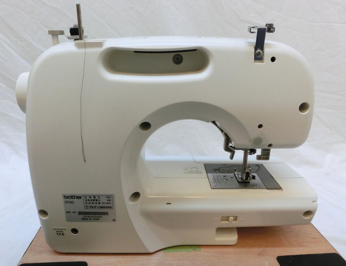 Yahoo!オークション - 1000円スタート ミシン brother HS301 CPS42 ブ...