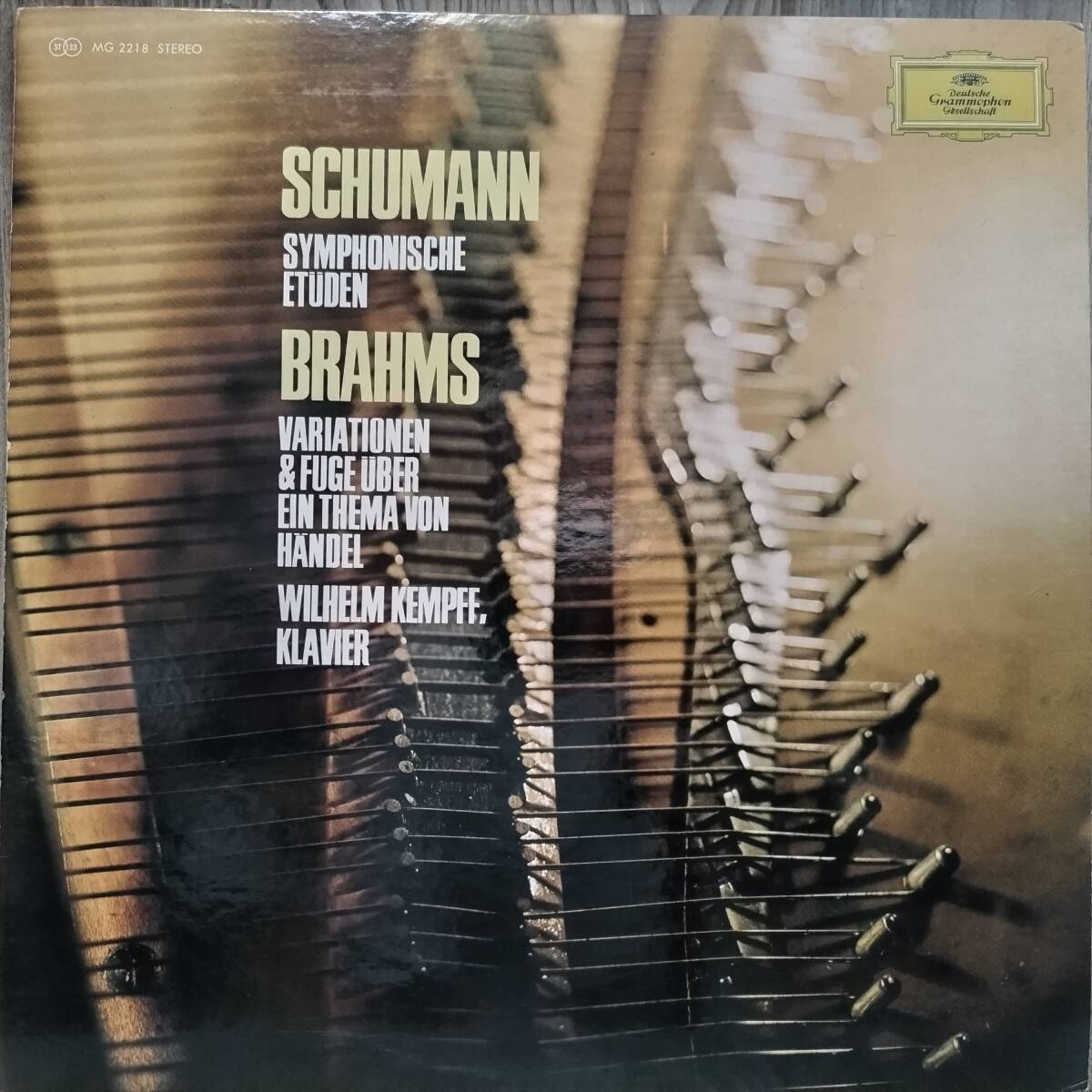 Yahoo!オークション - B035/LP160g盤1枚/ケンプ/シューマン 交響的練...