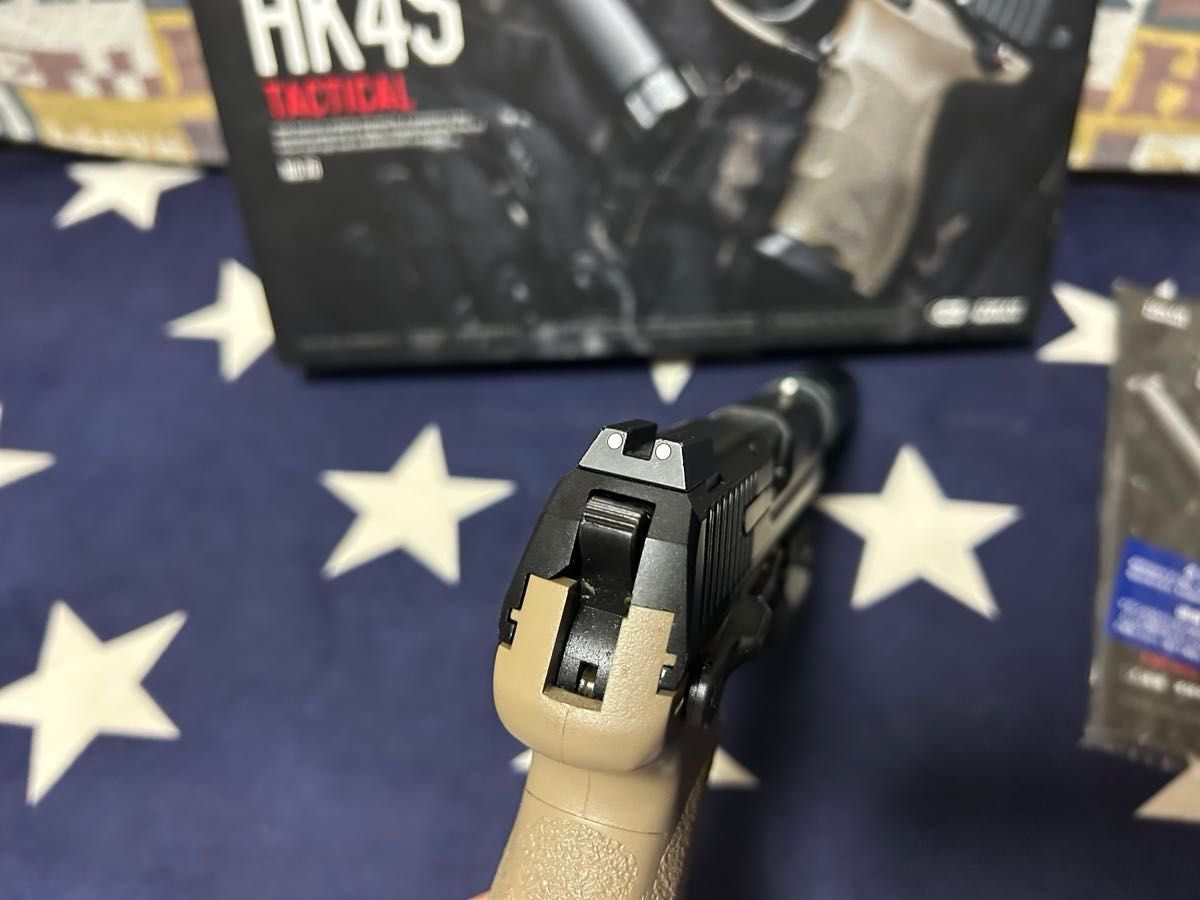 東京マルイ】HK45タクティカル ガスブローバックハンドガン 東京マルイ】HK45タクティカル ガスブローバックハンドガン
