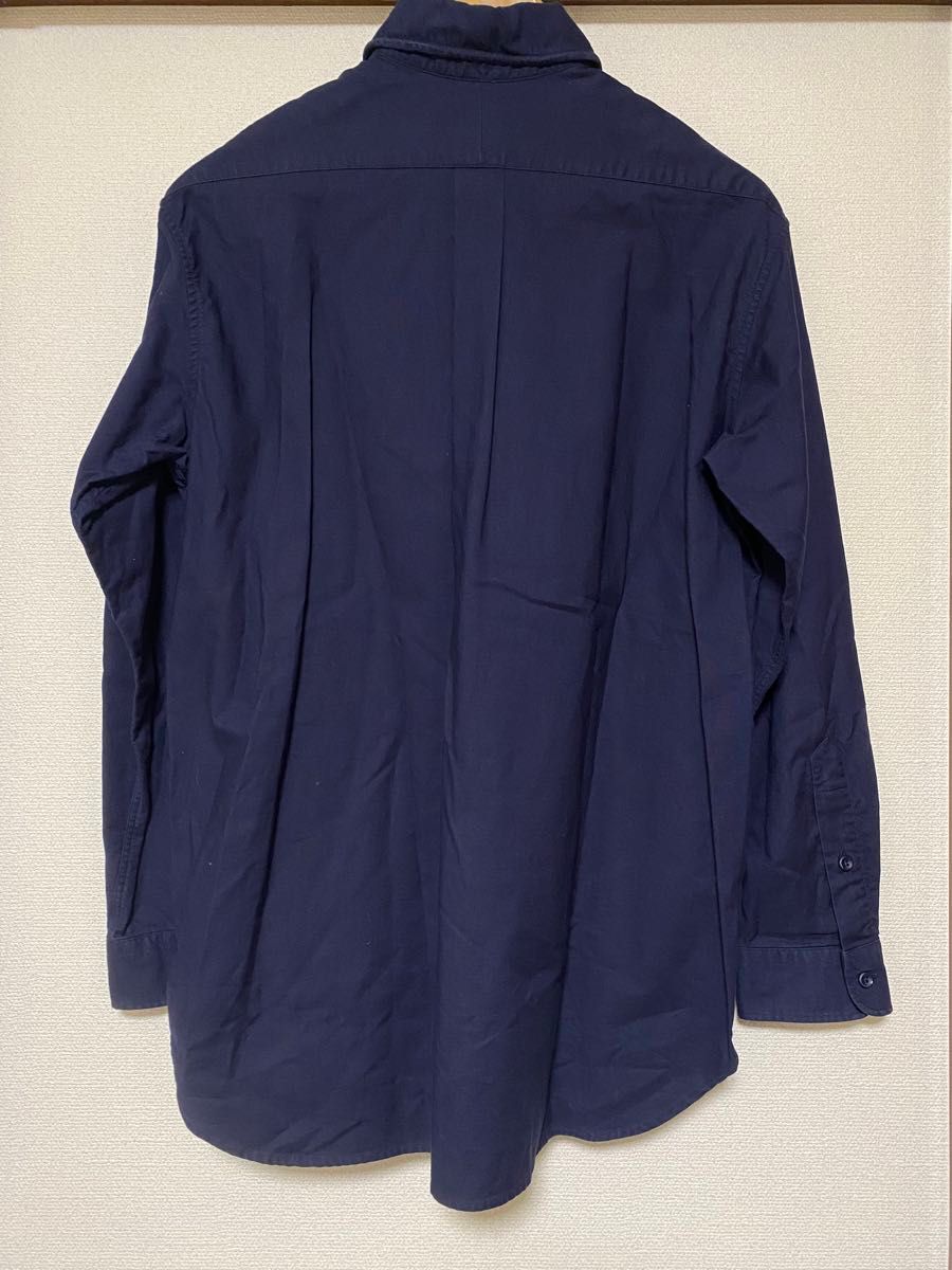 ドゥーズィエムクラス OXFORD BD シャツ ネイビー 長袖 オーバー ドゥーズィエムクラス OXFORD BD シャツ ネイビー 長袖 オーバー