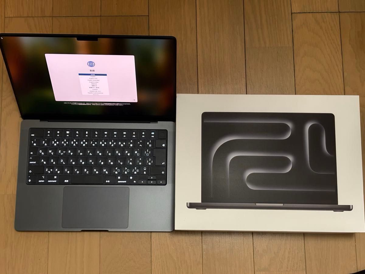 美品】MacBook Pro スペースブラック 512GB メモリ16GB M4 14 美品】MacBook Pro スペースブラック 512GB メモリ16GB M4 14