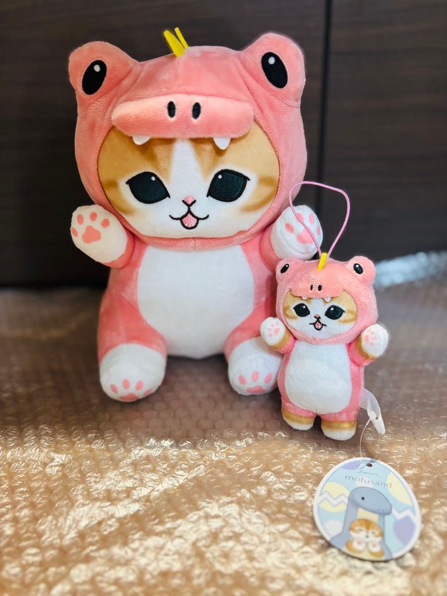 新品未使用】mofusand かいじゅうにゃん BIGぬいぐるみ 新品未使用】mofusand かいじゅうにゃん BIGぬいぐるみ