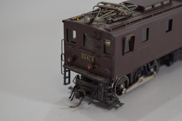 Yahoo!オークション - 動作品 HOゲージ 電気機関車 ED42形 鉄道模型 列...