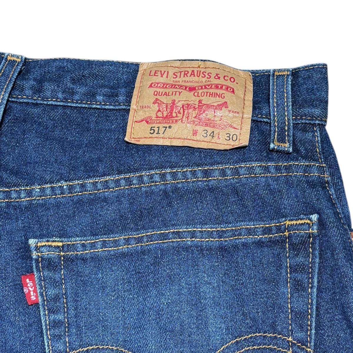r20】2000's LEVI'S 517 34×30 ブーツカット フレア デニム r20】2000's LEVI'S 517 34×30 ブーツカット フレア デニム