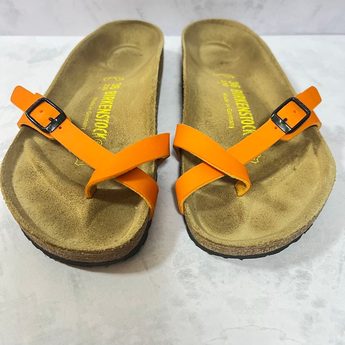 BIRKENSTOCK ビリケンシュトック サンダル オレンジ 23cm|Yahoo BIRKENSTOCK ビリケンシュトック サンダル オレンジ 23cm|Yahoo