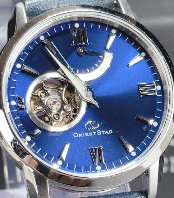 超美品 ORIENT STAR オリエントスター セミスケルトン 自動巻き 超美品 ORIENT STAR オリエントスター セミスケルトン 自動巻き
