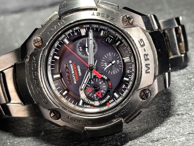 最上級ライン 美品 MR-G CASIO カシオ G-SHOCK MRG-8100B-1AJF 最上級ライン 美品 MR-G CASIO カシオ G-SHOCK MRG-8100B-1AJF
