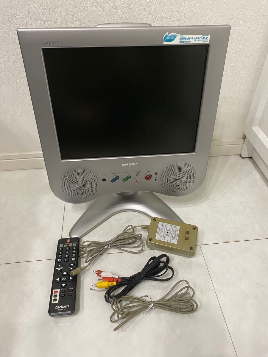 シャープ AQUOS アクオス 液晶テレビ 2001年製 13型 LC-13c1 シャープ AQUOS アクオス 液晶テレビ 2001年製 13型 LC-13c1