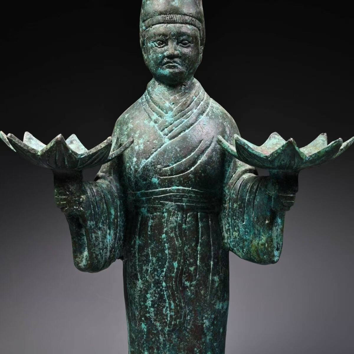 Yahoo!オークション - j239中国古玩 旧家収蔵 漢代 青銅器 帯 銘文 人...