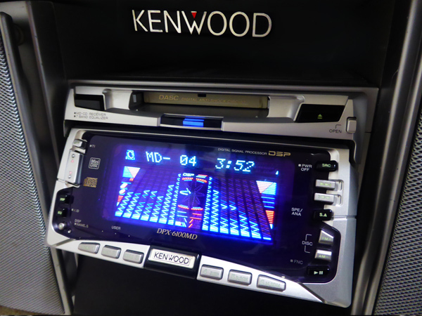 Yahoo!オークション - KENWOOD DPX-6100MD スペアナ・DS...