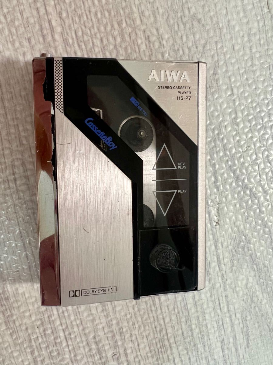Yahoo!オークション - 1円スタート AIWA アイワ カセットボーイ HS-P7 ...